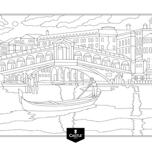 Venice Colouring page – Castle Arts