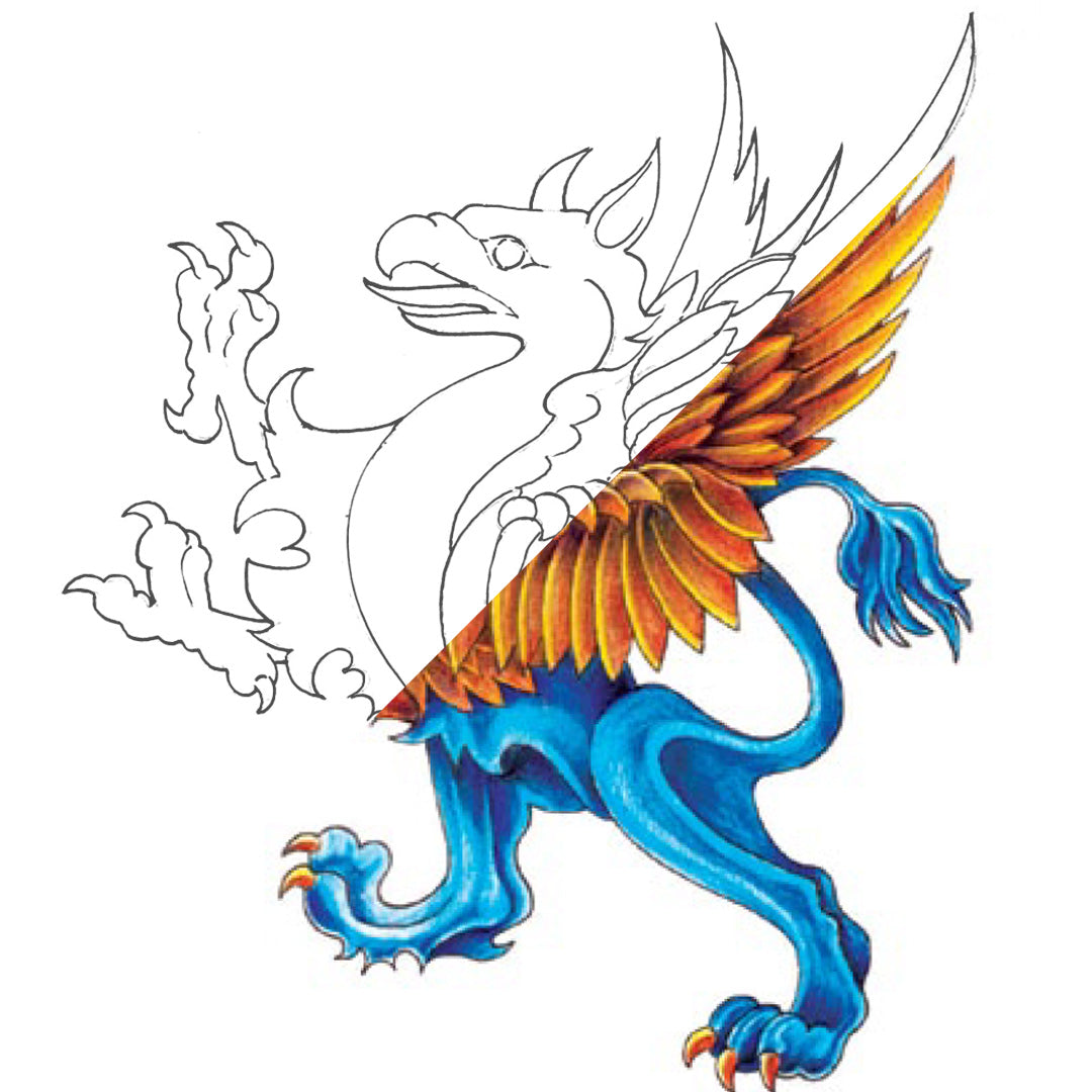 Gryphon Coloring Pages