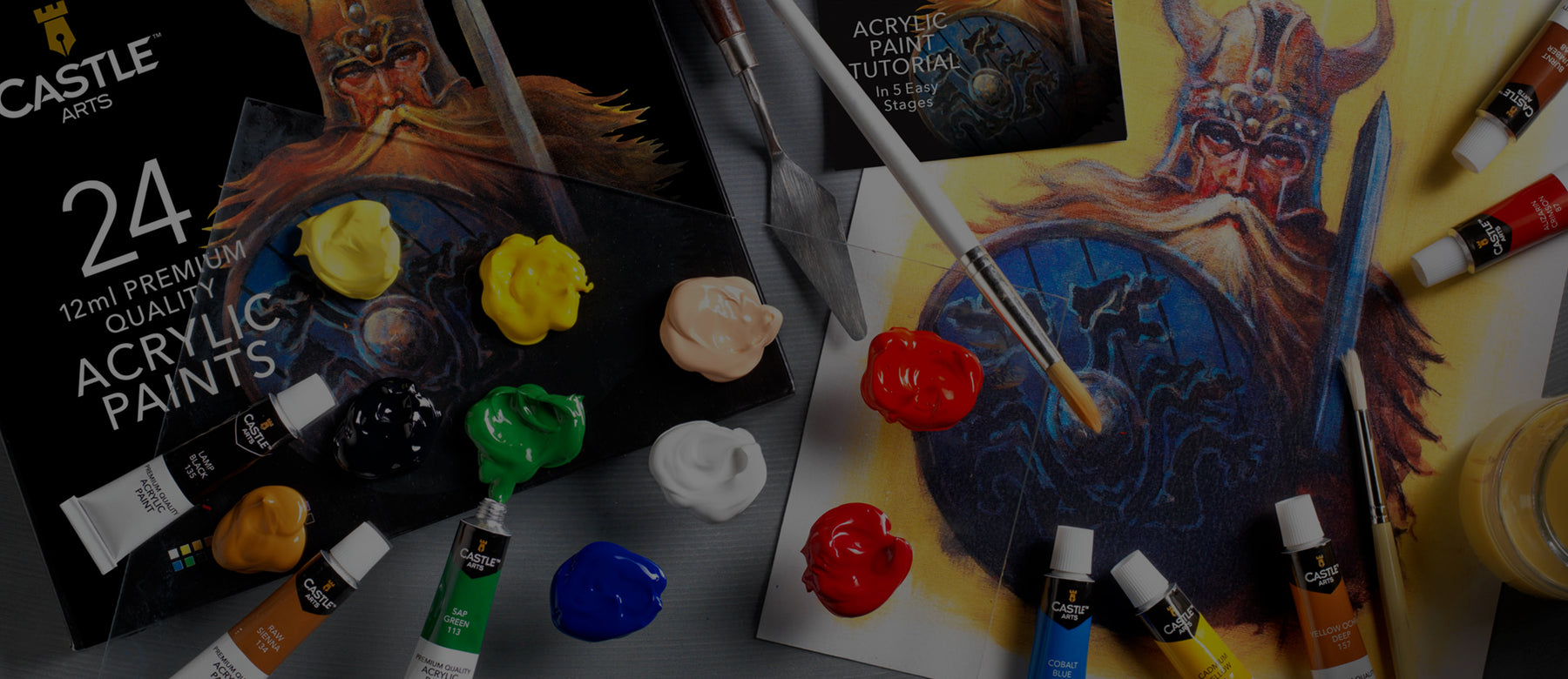 Castle Arts Paint: High-Quality Artist Paint Sets | Castle Arts