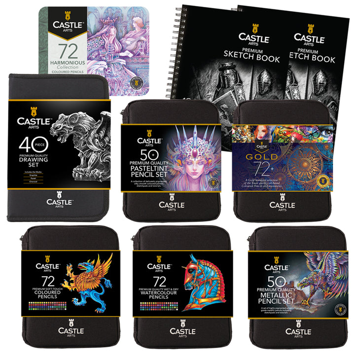Harmonious Coloured Pencils – Castle Arts