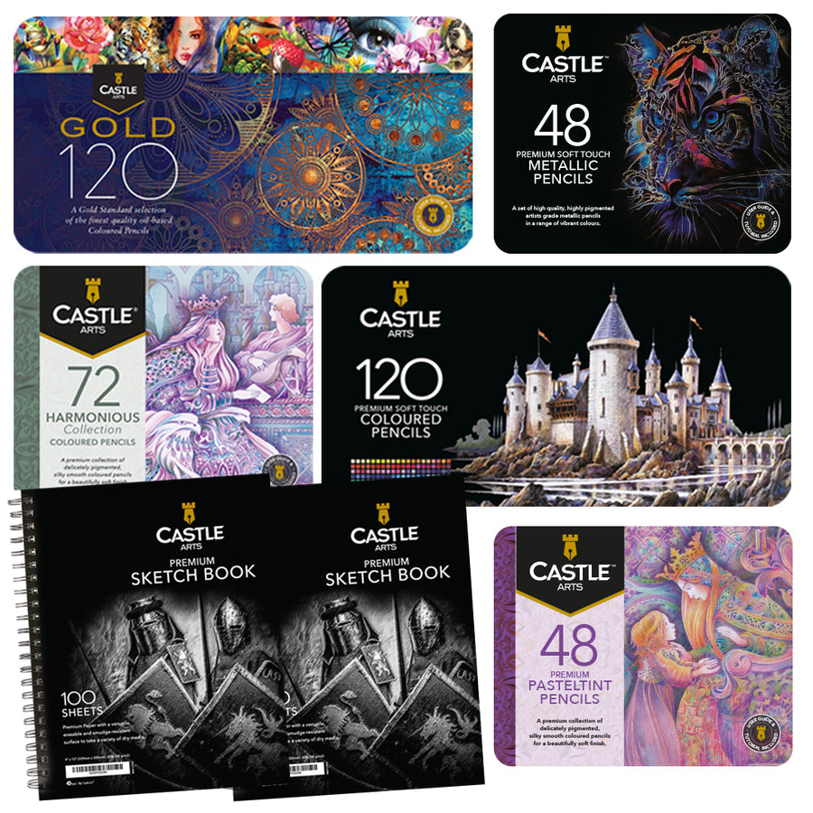 Harmonious Coloured Pencils – Castle Arts