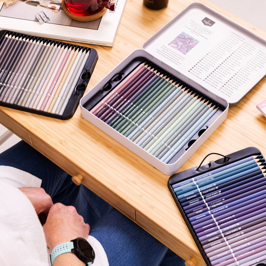 Castle Arts Coloured Pencil Sets | Create Coloured Pencil Drawings